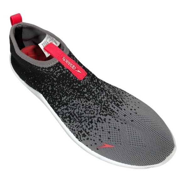 Speedo | Shoes | Speedo Knit Water Boat Shoe Black Pink New Single ...